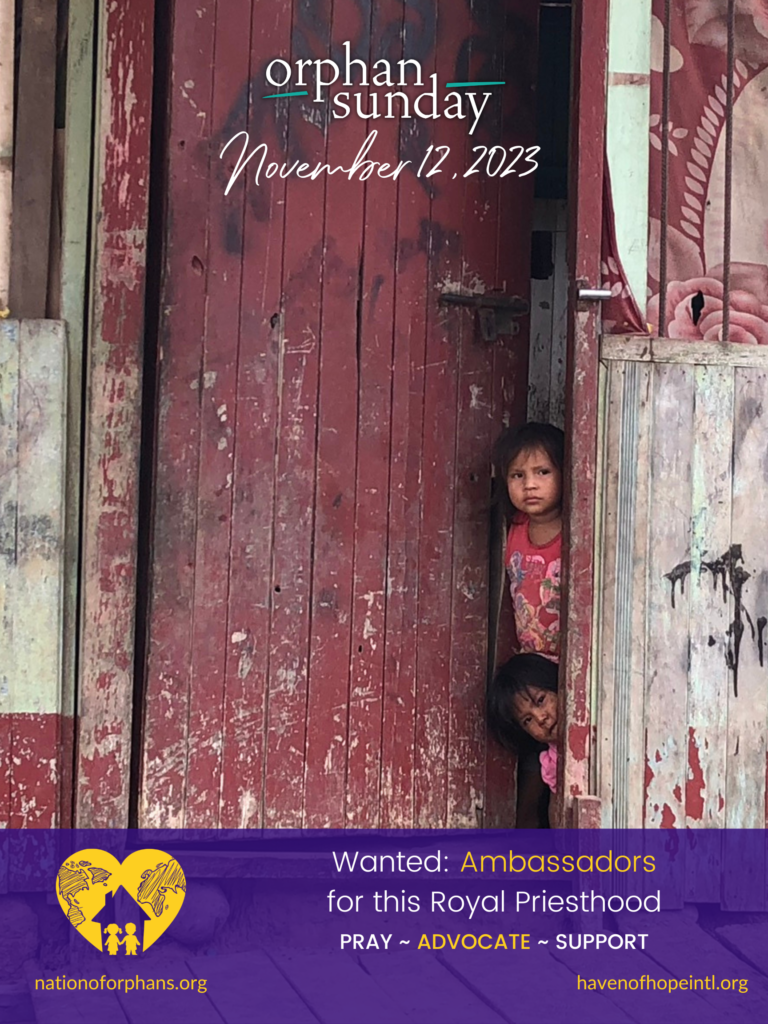 As Orphan Sunday approaches on November 12, 2023, let's come together ...